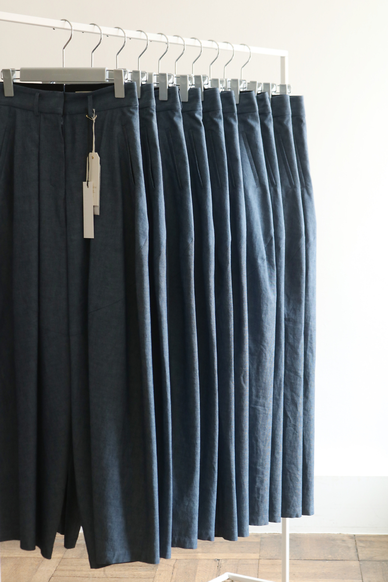 到着(4/25)｜「ドルフィンパンツ シャンブレー」(Limited) - MADRIGAL（マドリガル）